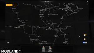 South America Map for ATS - ATS