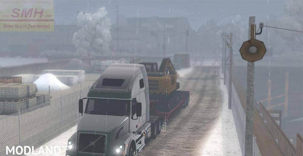 Winter Mod v 1.0 - ATS