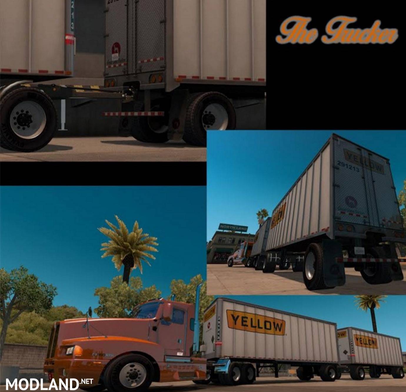 Double Box Trailer for ATS - ATS