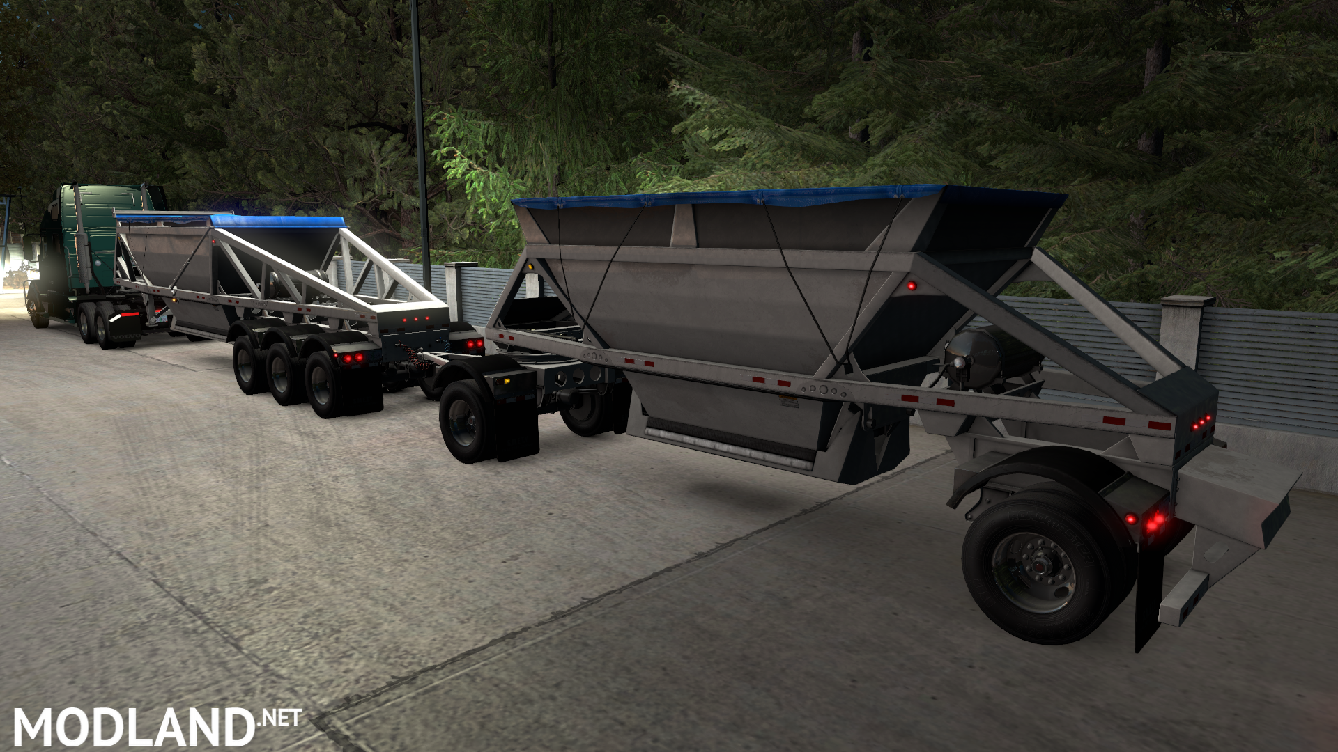 Double Dump Bottom (LONG-SHORT) [MP-SP] [Multiplayer] [TruckersMP] - ATS