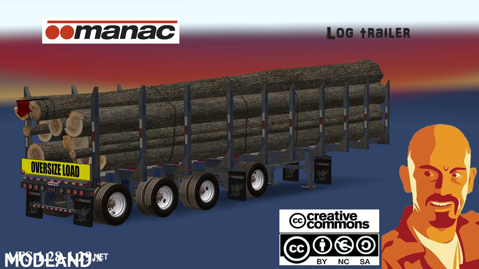 MANAC 4 AXIS LOG TRAILER ATS - ATS