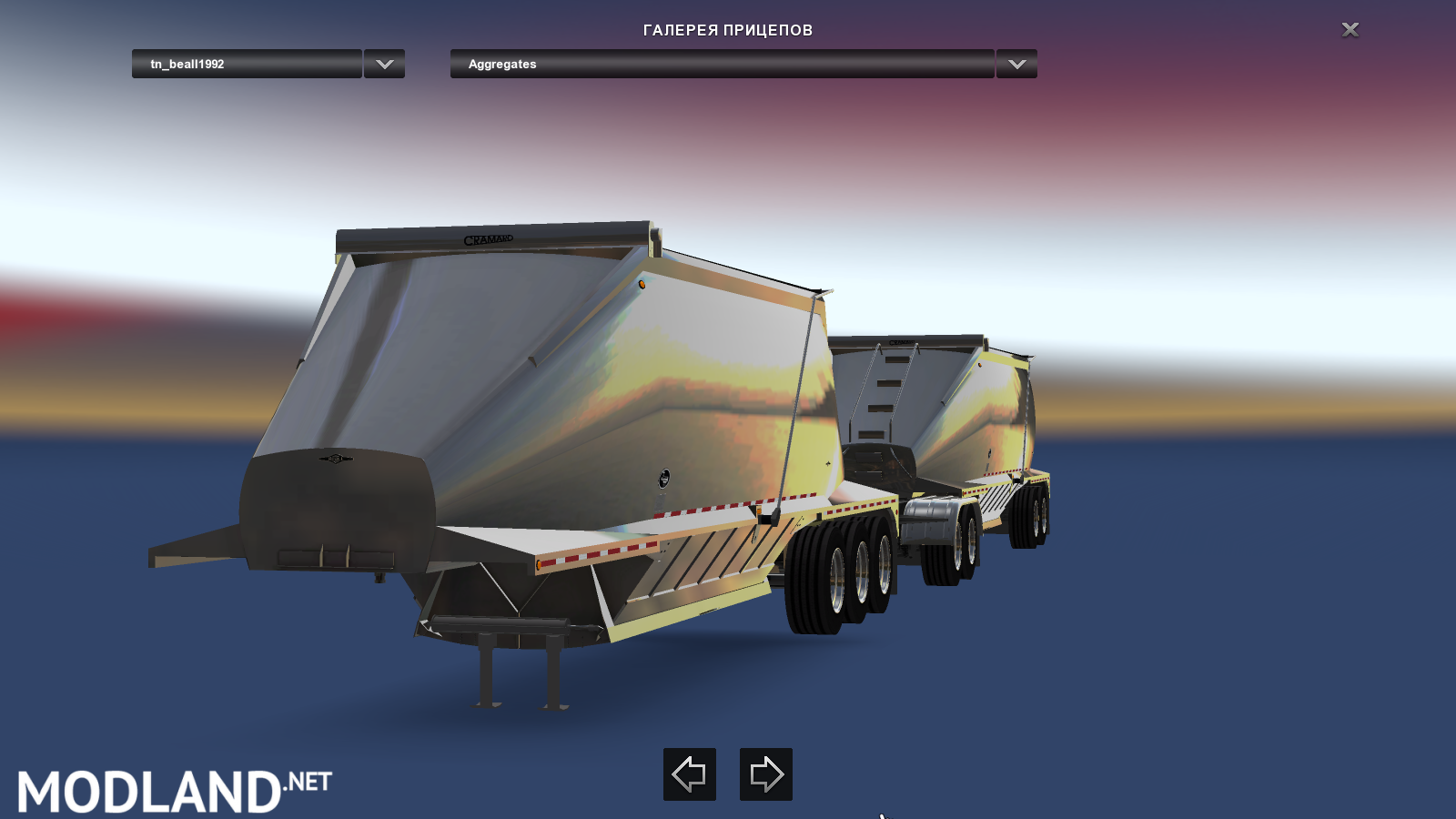 1992 Beall Bullet Trailer" [1.6] - ATS