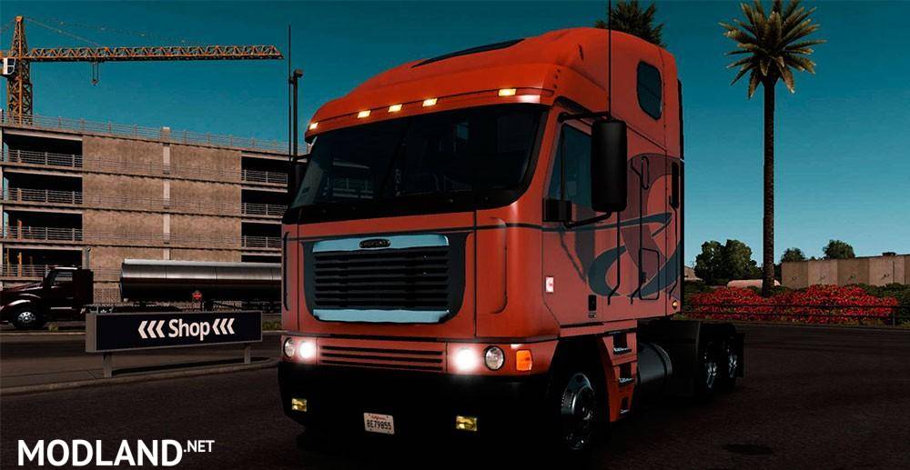 Freightliner Argosy Reworked v 2.2 for ATS 1.3 BY H.TRUCKER - ATS