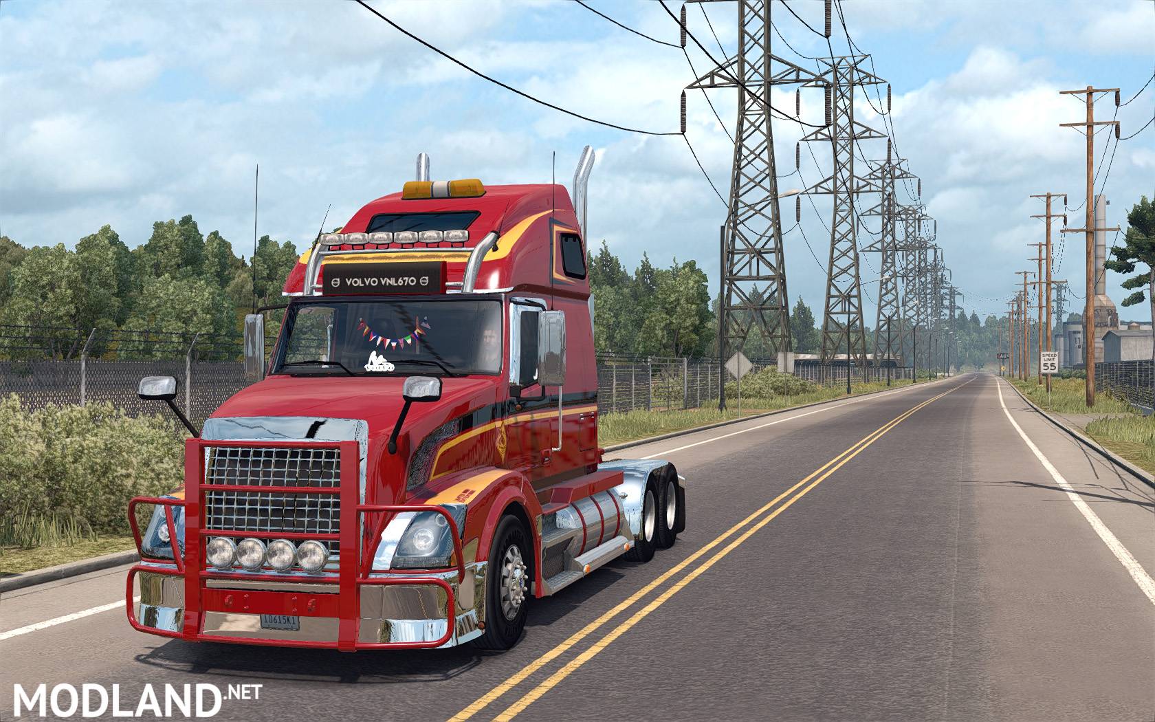 Volvo VNL670 for ATS v1.4 by Aradeth (Only for ATS 1.2) - ATS