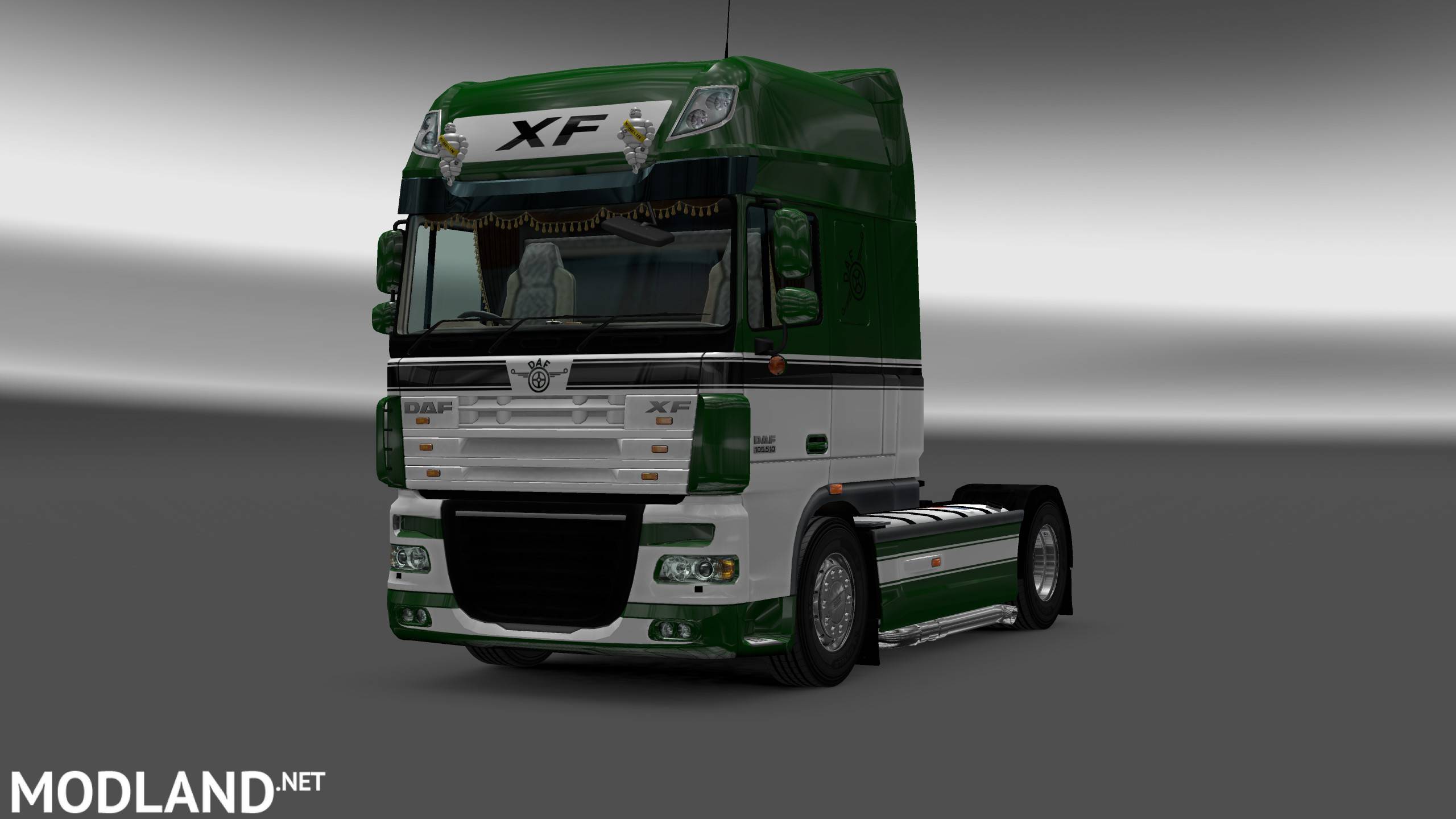 DAF XF 105 Interior/Exterior Rework mod ver. 1.1 (50k DAF ready) - ETS 2