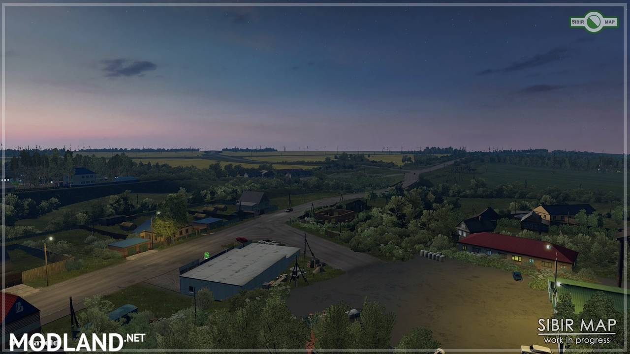 SibirMap v 0.4 - ETS 2