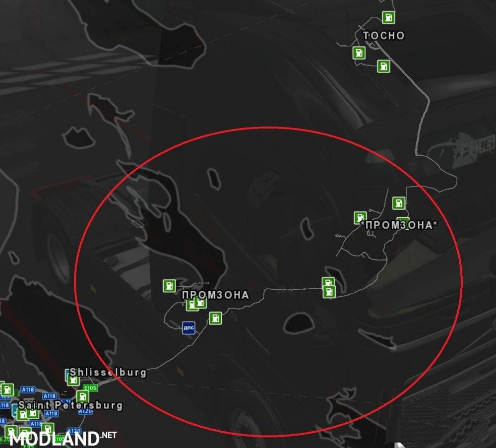 Prom Zona Shlisselburg [1.28] - ETS 2