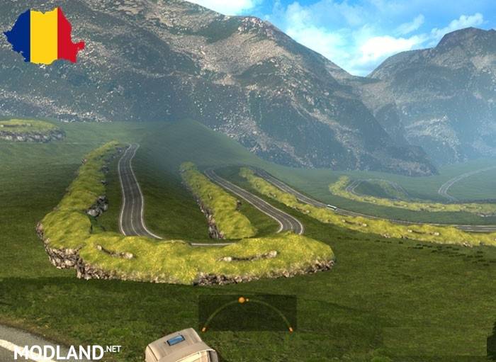 Transfagarasan Map 1:1 - ETS 2