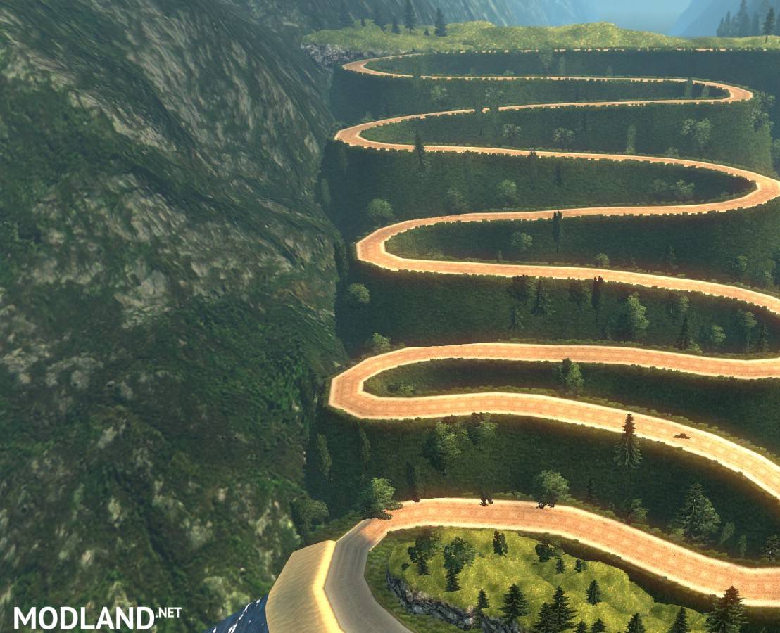 Rutas Mortales – Dangerous Roads Map - ETS 2