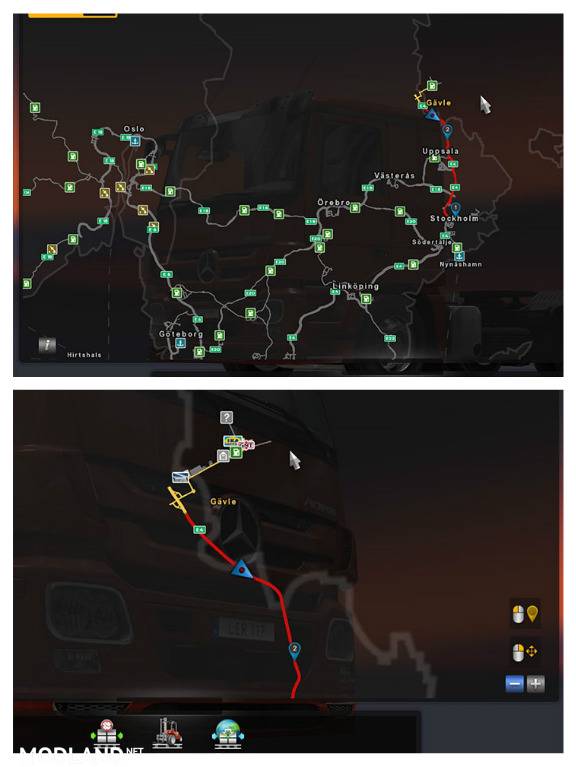 Scandinavia-Rebuilding map 1.0 - ETS 2