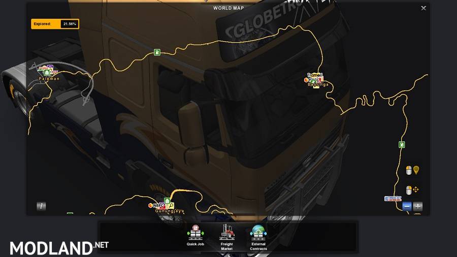 PJ Indo Map v 1.8 - ETS 2