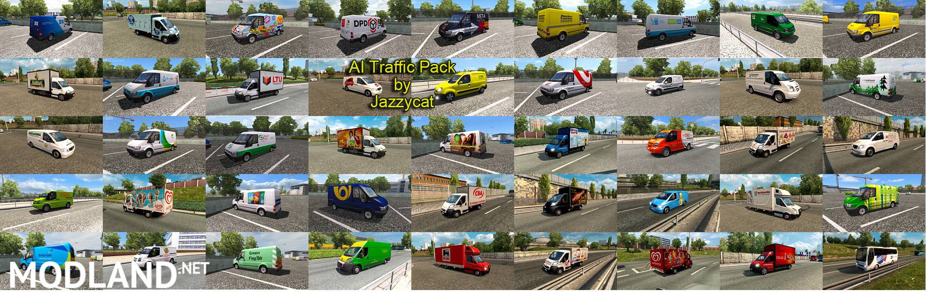 AI Traffic Pack by Jazzycat v5.3 - ETS 2