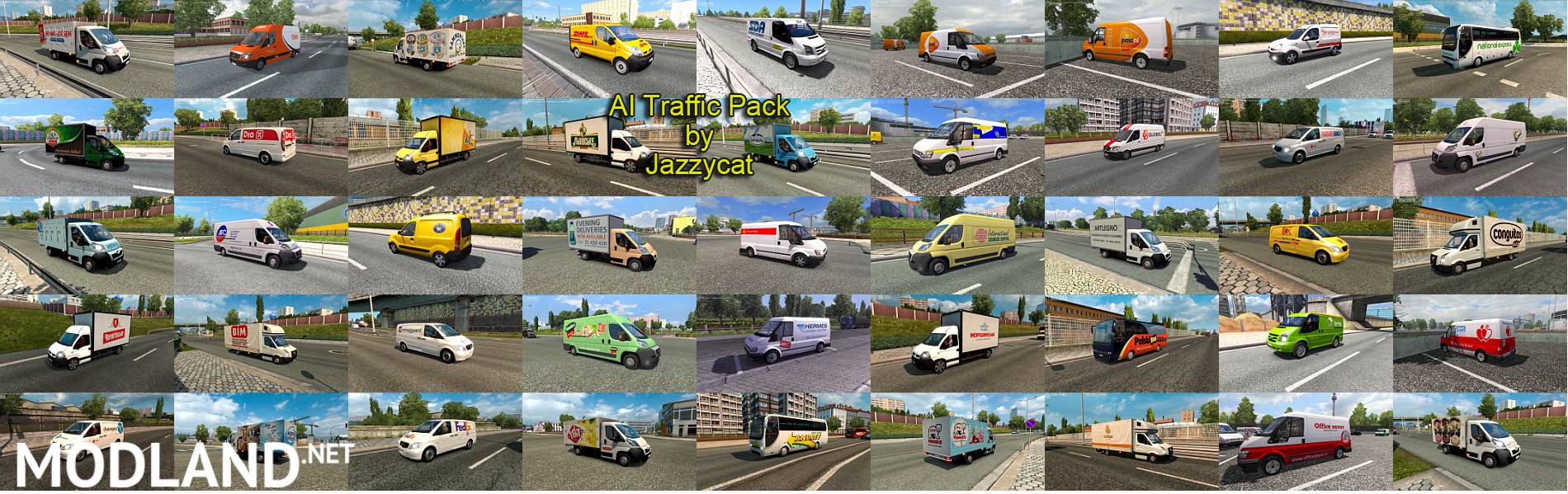 AI Traffic Pack by Jazzycat v5.3 - ETS 2
