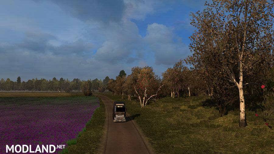 Spring Weather Mod v 2.0 - ETS 2