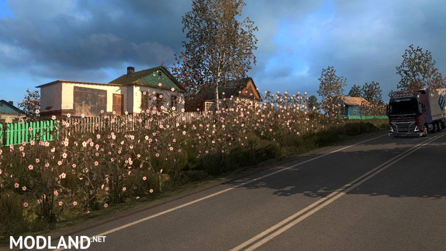 Spring Weather Mod v 1.0 - ETS 2