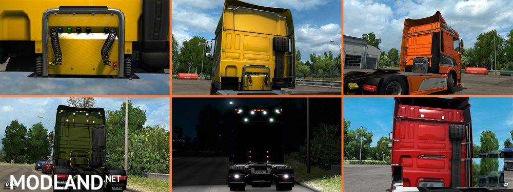 Kelsa Lightbars for DAF XF 105 & 106 v 1.4 (1.28, 1.30) - ETS 2