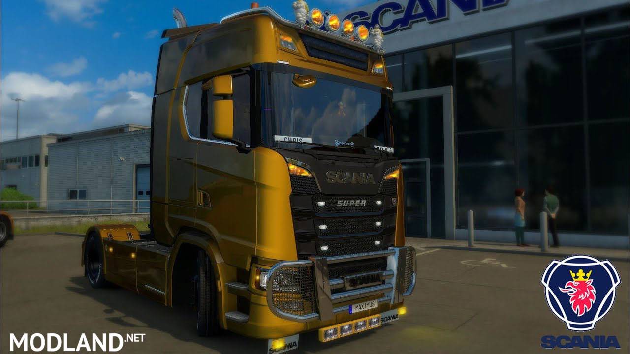 Front lights Accessories For Scania Next Generation - ETS 2