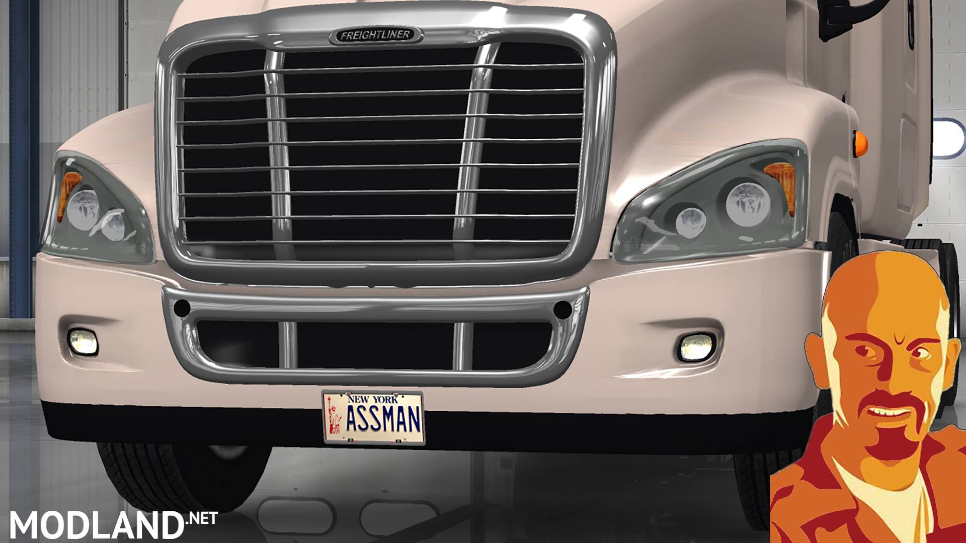 INTERNATIONAL 9800 EAGLE ETS2 1.27.x CUSTOM LICENSE PLATE - ETS 2