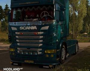 Scania RJL Yellow Headlights - ETS 2