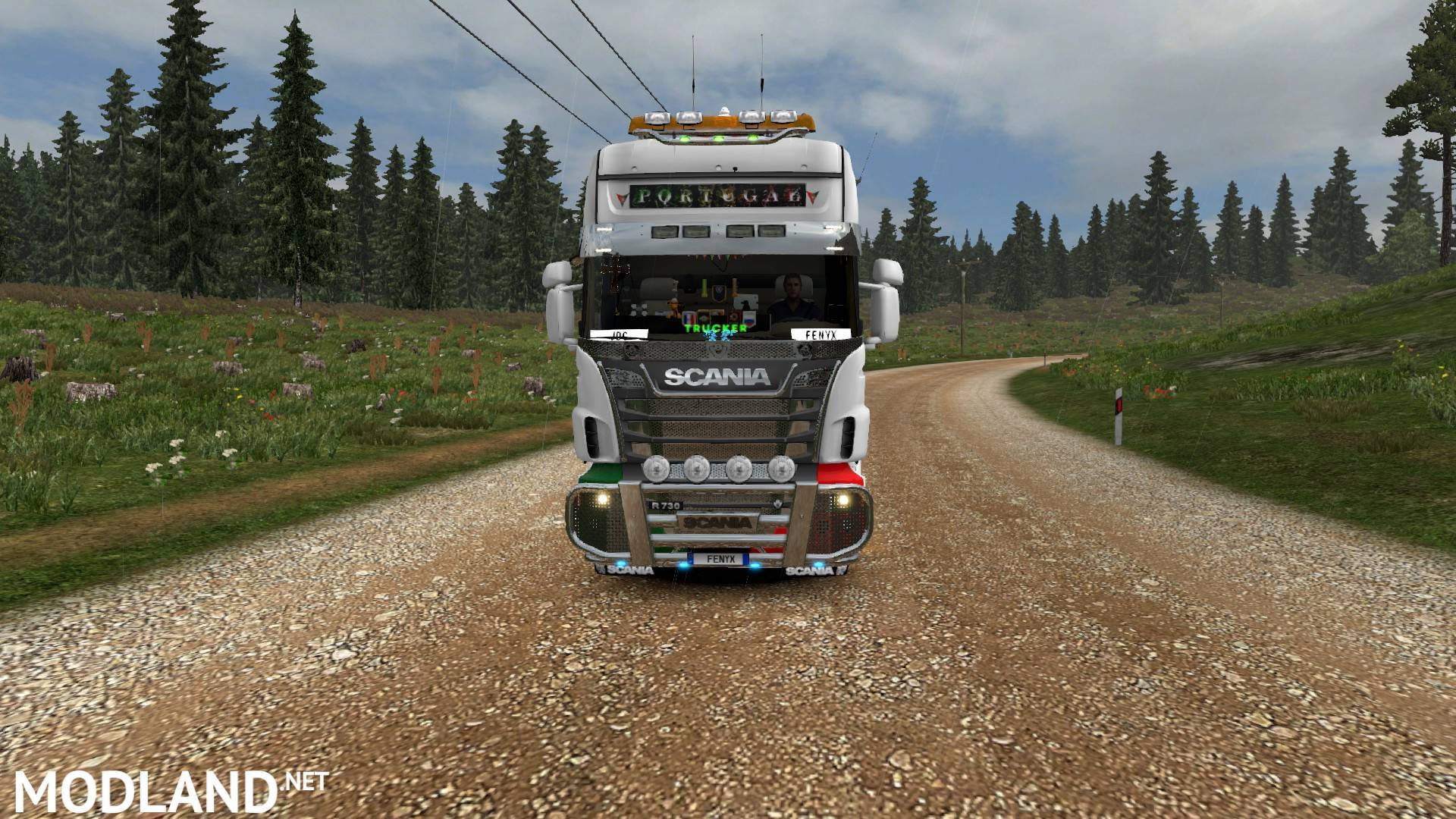 JDC SKINS SCANIA R PORTUGAL v 2.4 - ETS 2