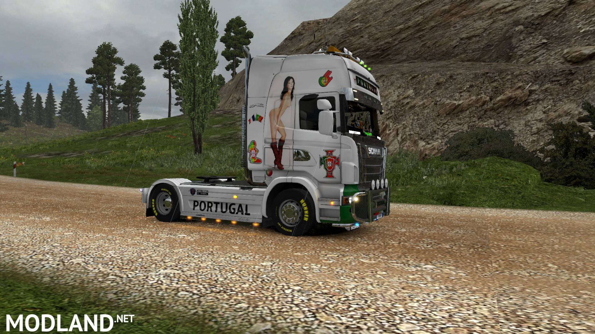 JDC SKINS SCANIA R PORTUGAL v 2.4 - ETS 2