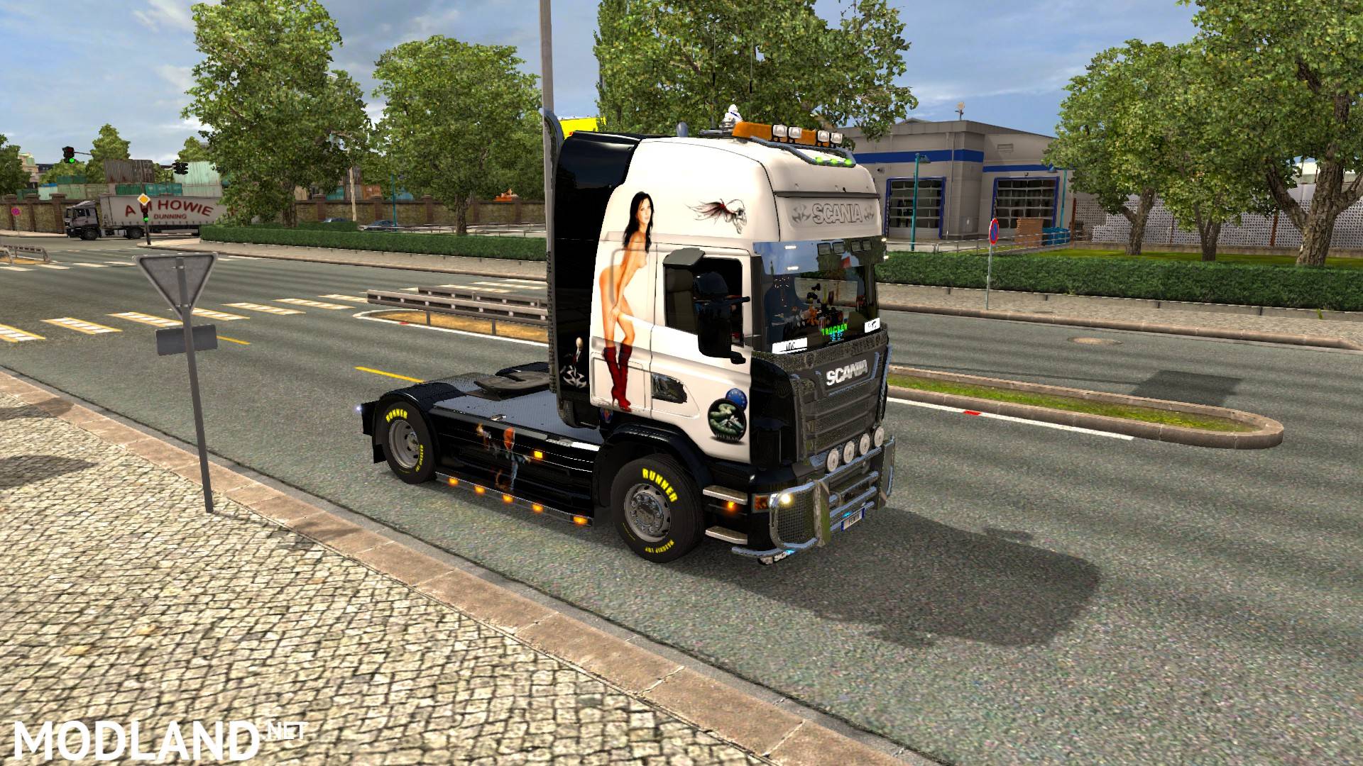 JDC SKINS SCANIA R TOPLINE HIMAN v 2.2 - ETS 2