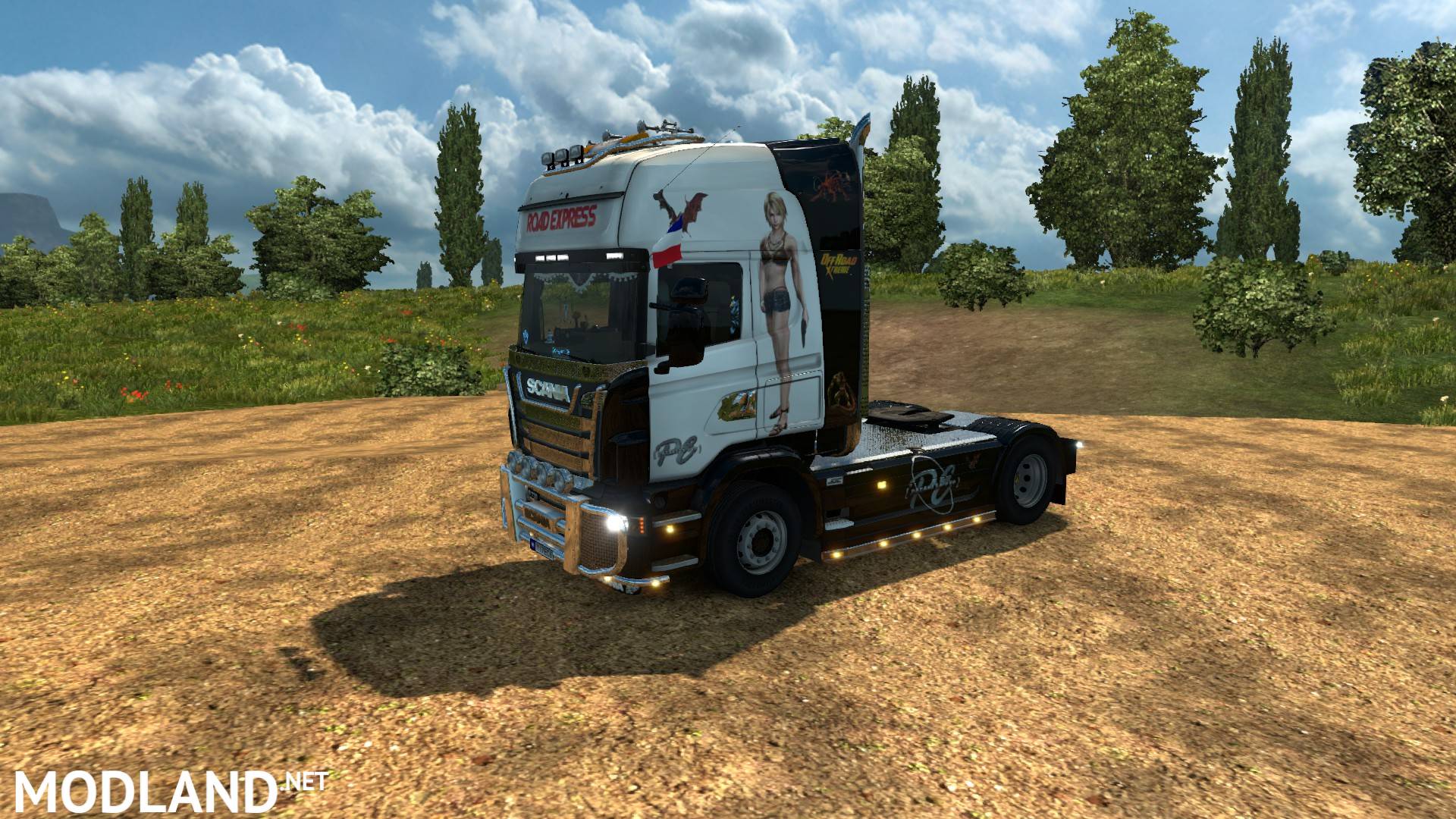 JDC Skins Scania R Topline PARASITE EVE v 2.3 - ETS 2