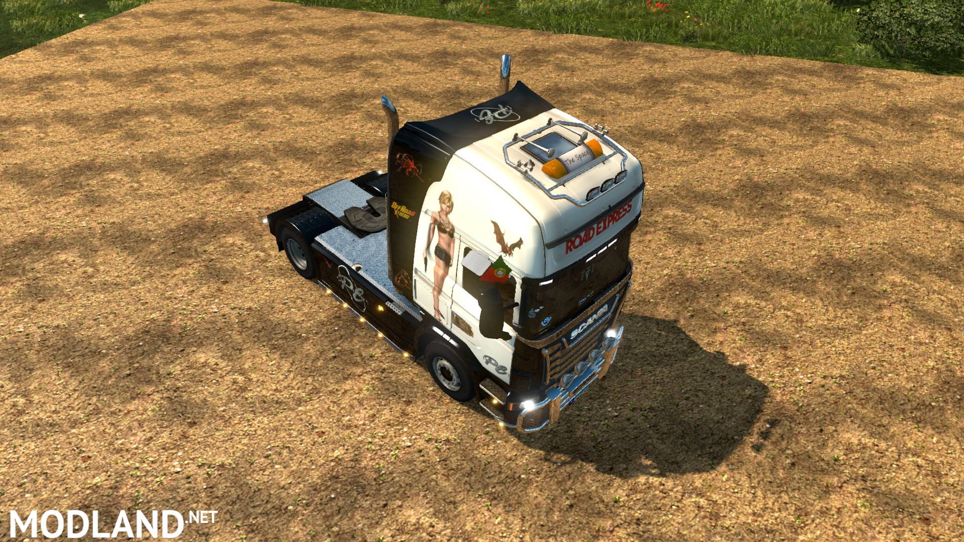 JDC Skins Scania R Topline PARASITE EVE v 2.3 - ETS 2