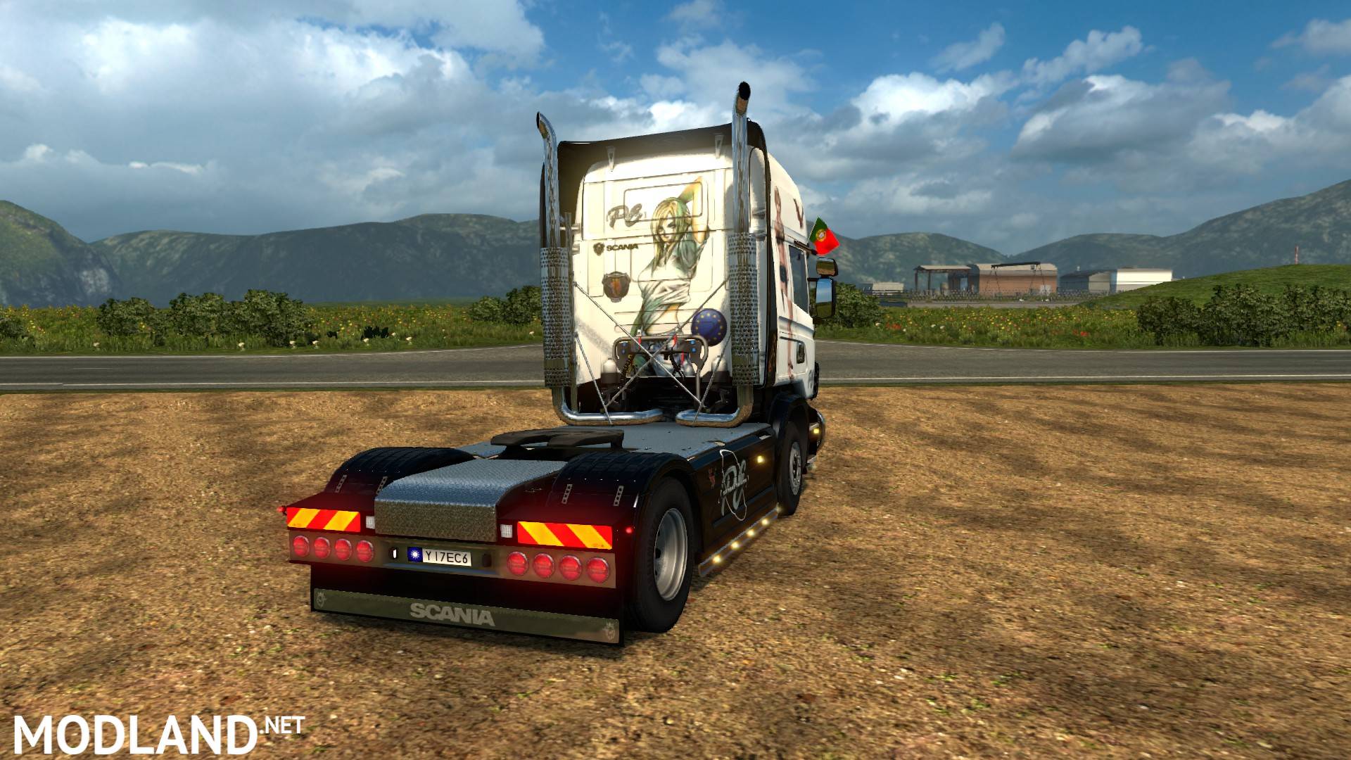 JDC Skins Scania R Topline PARASITE EVE v 2.3 - ETS 2