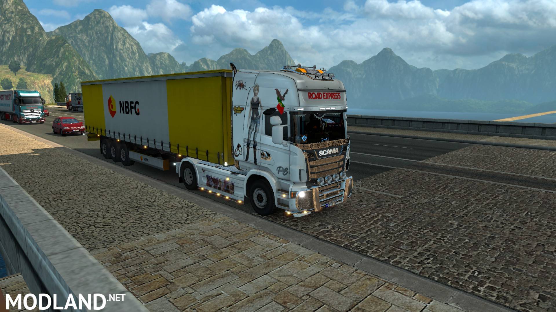 JDC SKINS SCANIA R TOPLINE PARASITE EVE v 2.2 - ETS 2