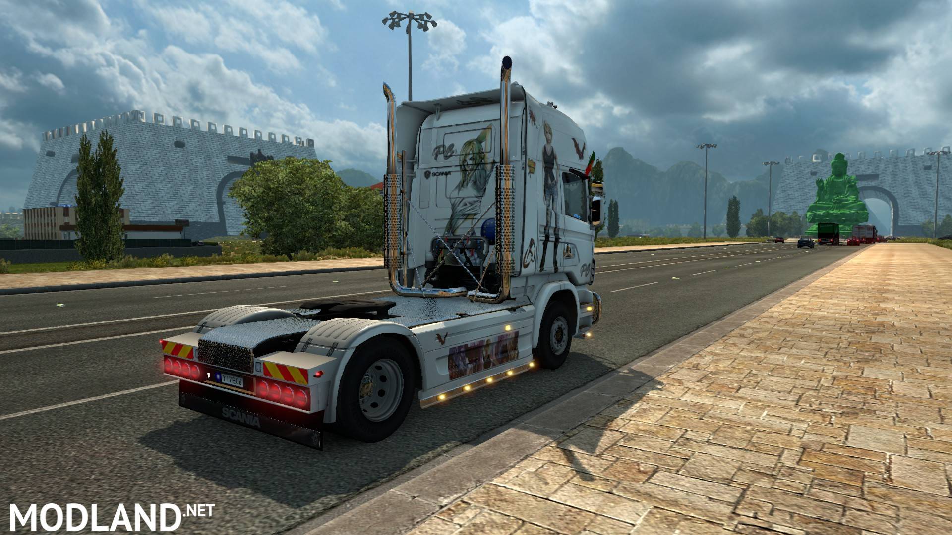 JDC SKINS SCANIA R TOPLINE PARASITE EVE v 2.2 - ETS 2