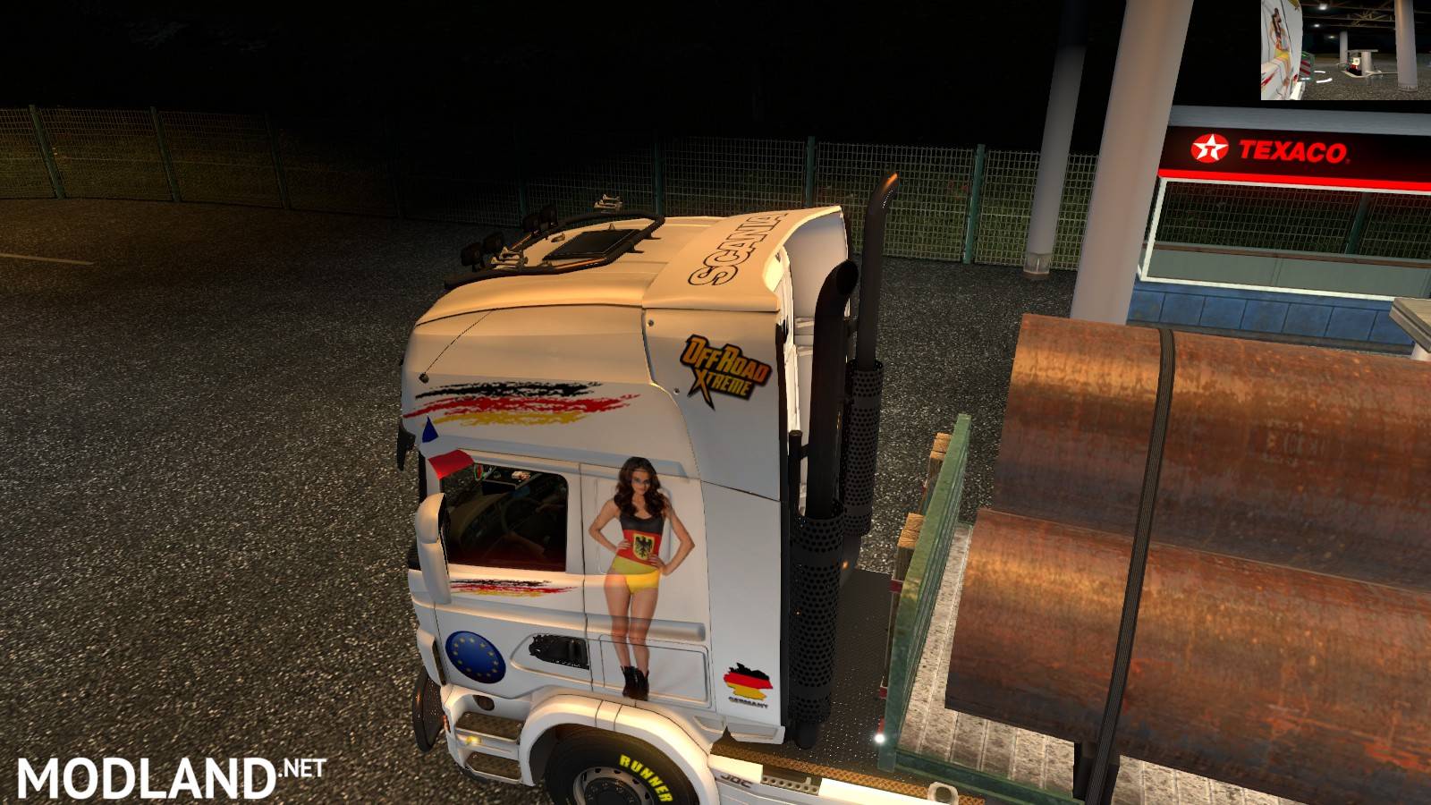 JDC SKINS SCANIA R TOPLINE GREMANY v 2.1 - ETS 2