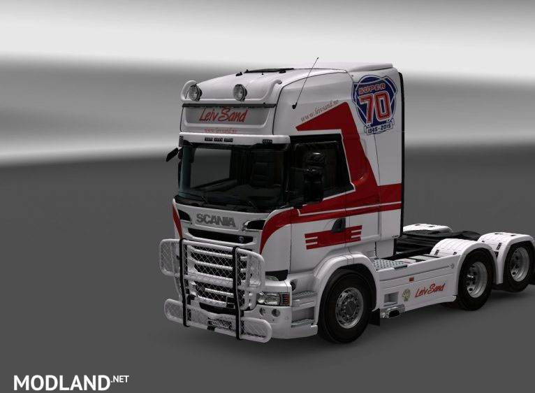 Scania RS RJL Leiv Sand Skin Pack - ETS 2