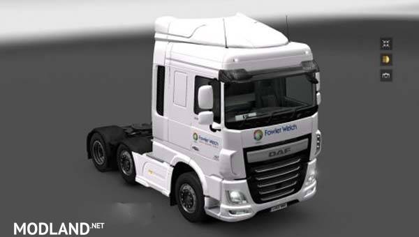 DAF XF Euro 6 Fowler Welch Skin - ETS 2