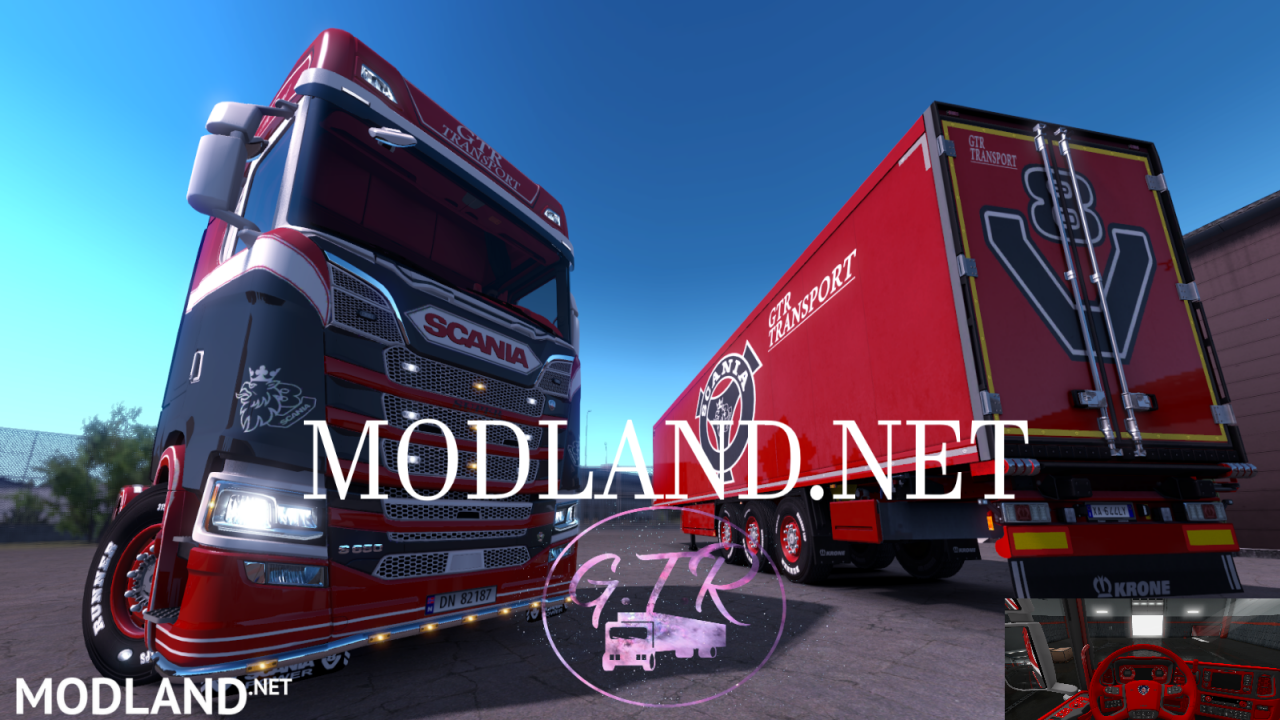 Combo Skin Packs Scania S (Krone & Standard Trailers) - ETS 2