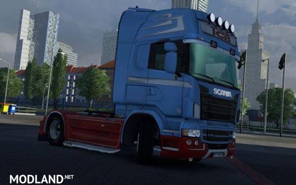 Scania Topline RJL TBG Skin - ETS 2