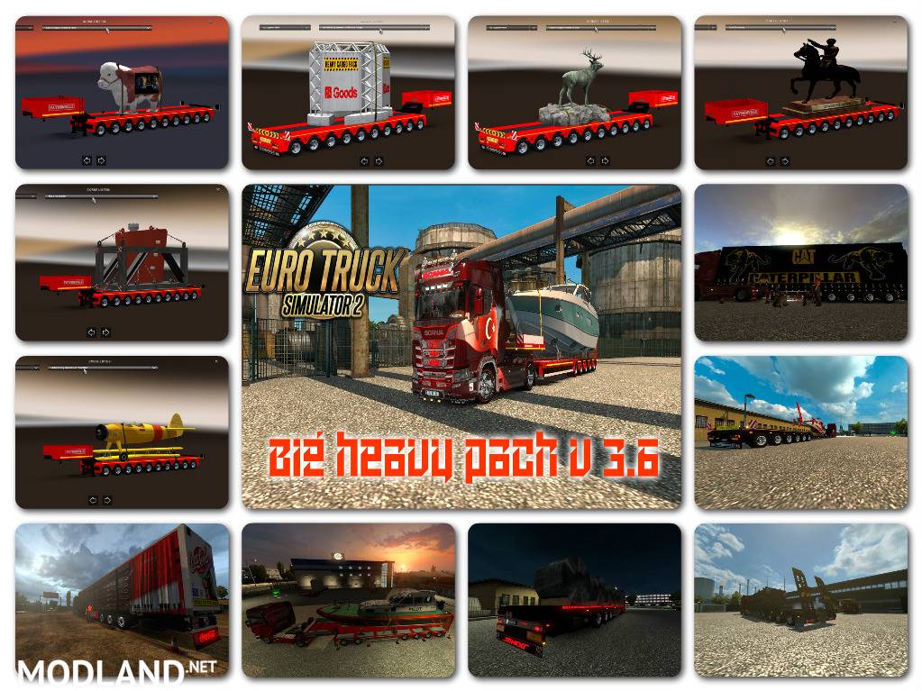 Big Heavy Pack v3.6 - ETS 2