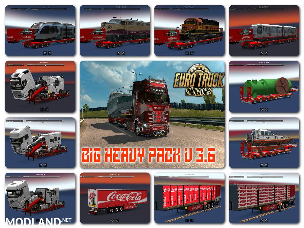 Big Heavy Pack v3.6 - ETS 2
