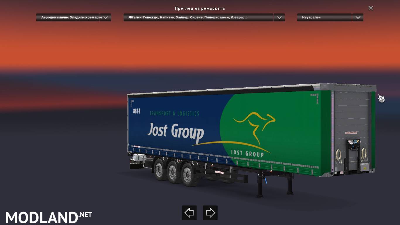 Jost Group Trailers - ETS 2