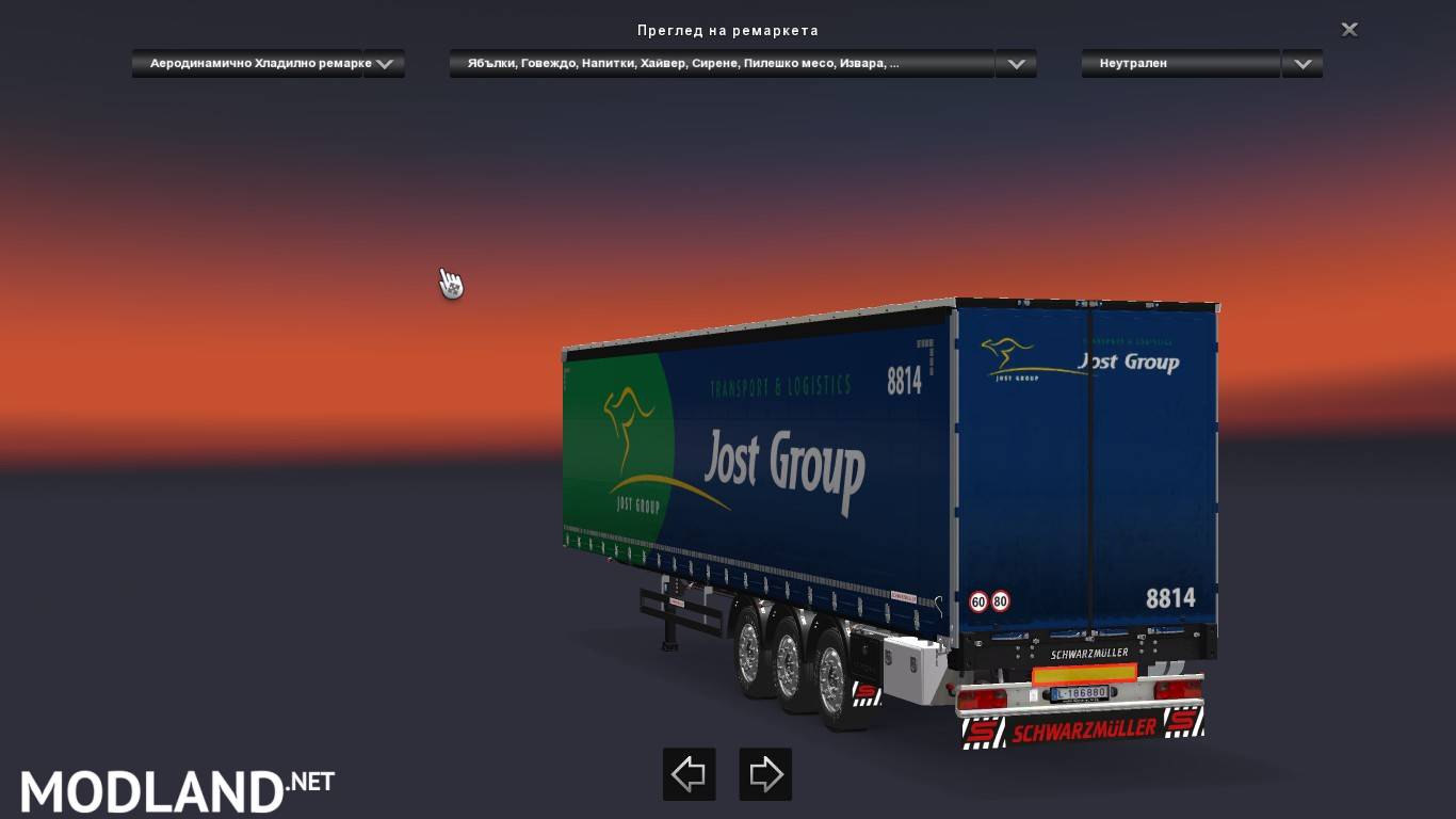 Jost Group Trailers - ETS 2