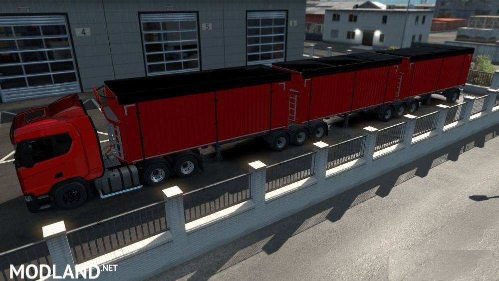 Trailer Bi-train [MP-SP] [TruckersMP] [Multiplayer] - ETS 2
