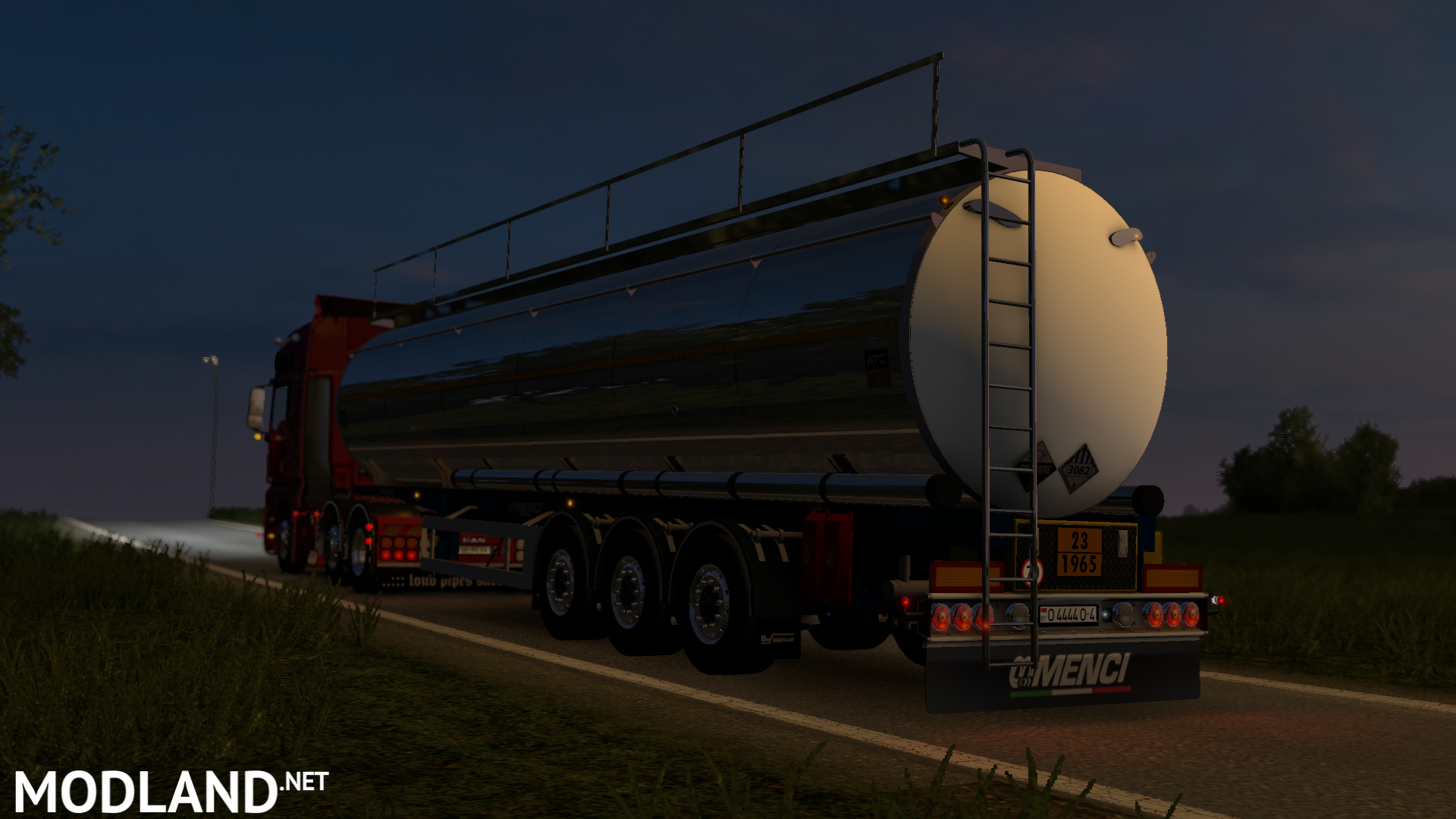 Menci Custom Trailer for ETS 1.24 - ETS 2