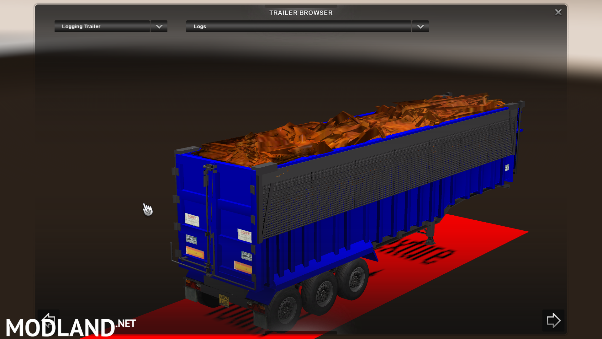 Scrap Trailer - ETS 2