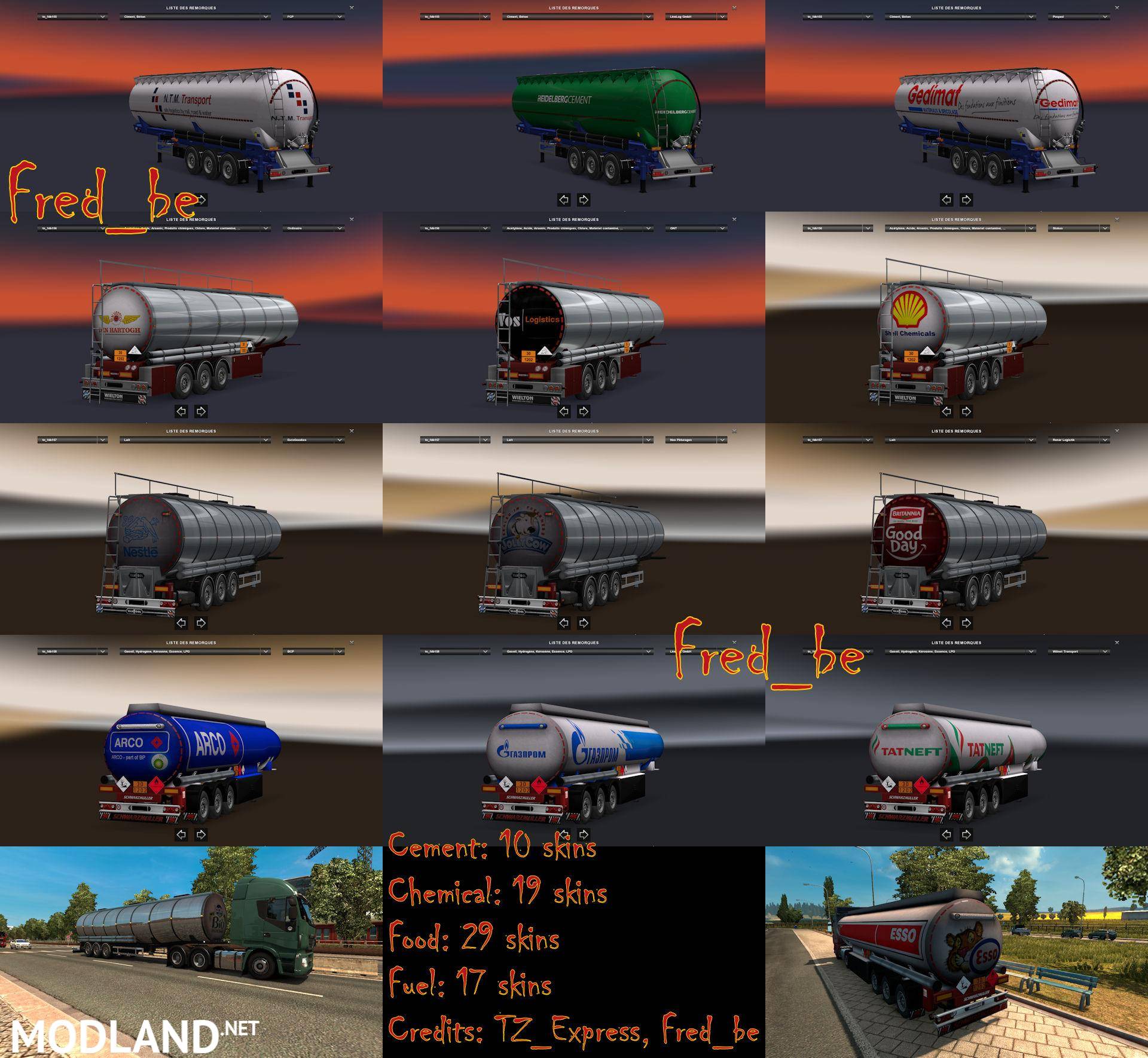 Trailer Pack Cistern V1.28 - ETS 2