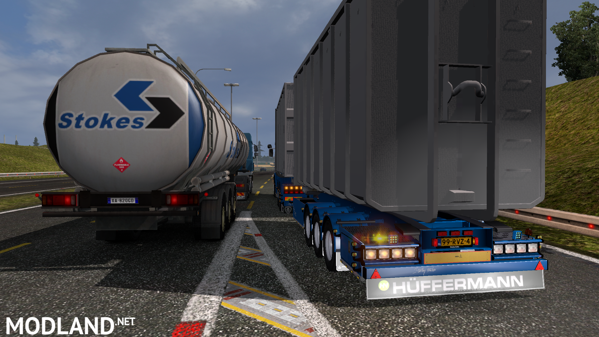 SCANIA Abroll - ETS 2