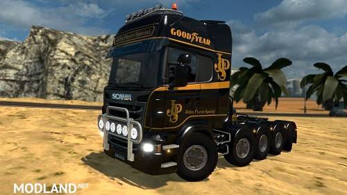 Scania R 8x4, Scania R 10x4 3x1 - ETS 2