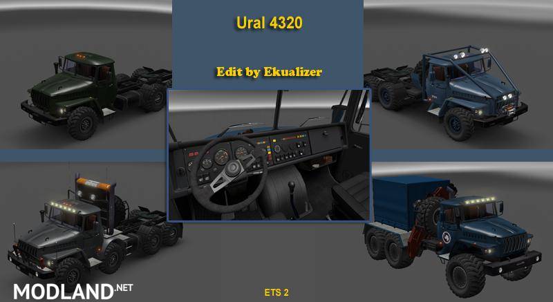 Ural 43202 + Trailer v 3.4 - ETS 2
