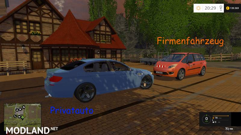 Lizard Fam 1.9 TD municipal official cars v 1.1 - FS 15