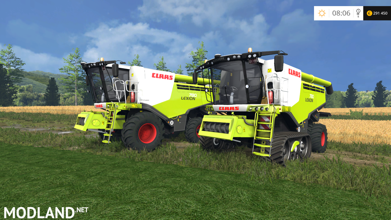 Claas Lexion 780 Pack v 1.4 - FS 15