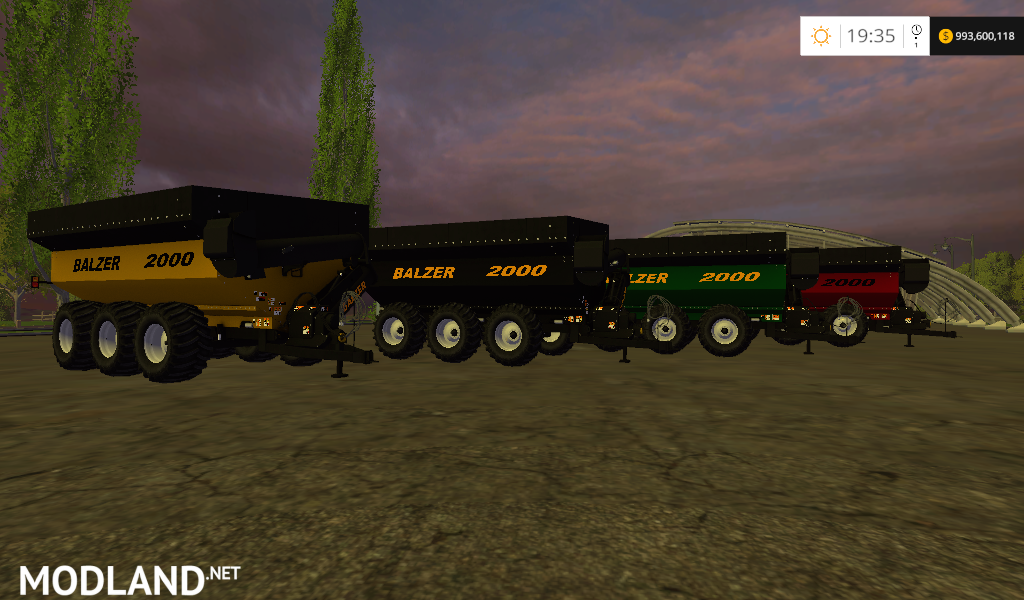 Balzer 2000 Auger Wagons - FS 15